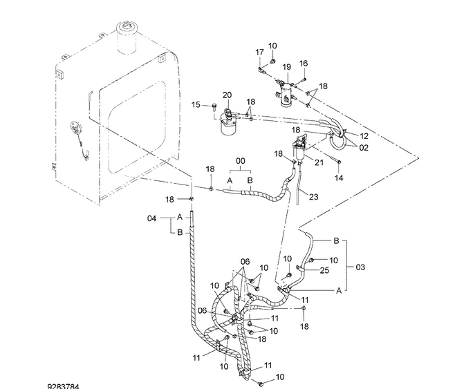 Pump 24V 4667671 Excavator Engine Parts 4663831 4680448 For ZX70-3