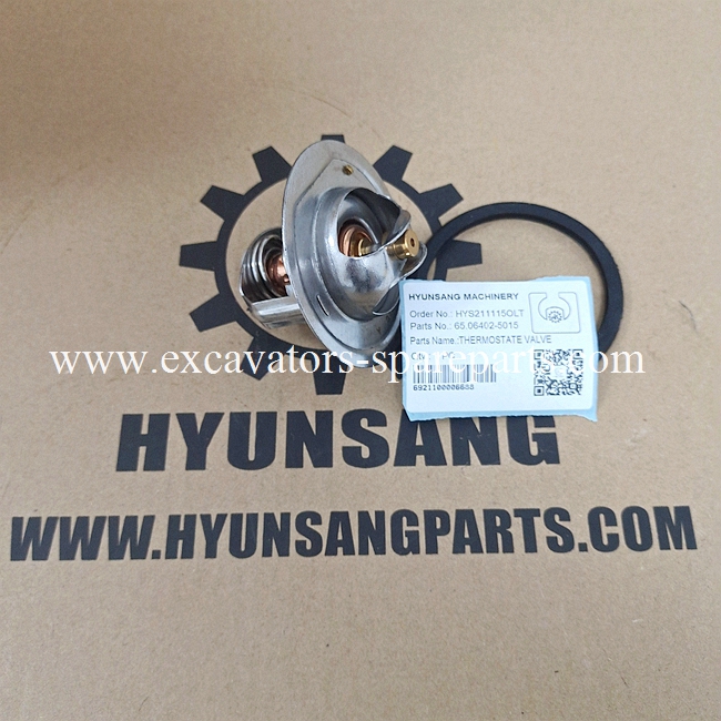 Excavator Thermostat Valve 71C 65.06402-5015 For DH220-5 DL200 DX225