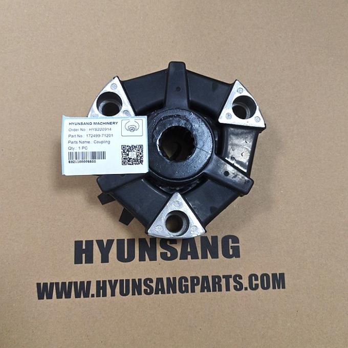 Coupling Excavator Spare Parts 172499-71201 For SV100 172499-71200