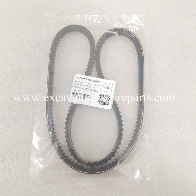 Excavator Engine Parts Belt Air Cond 819909125 8981529060 8973105690
