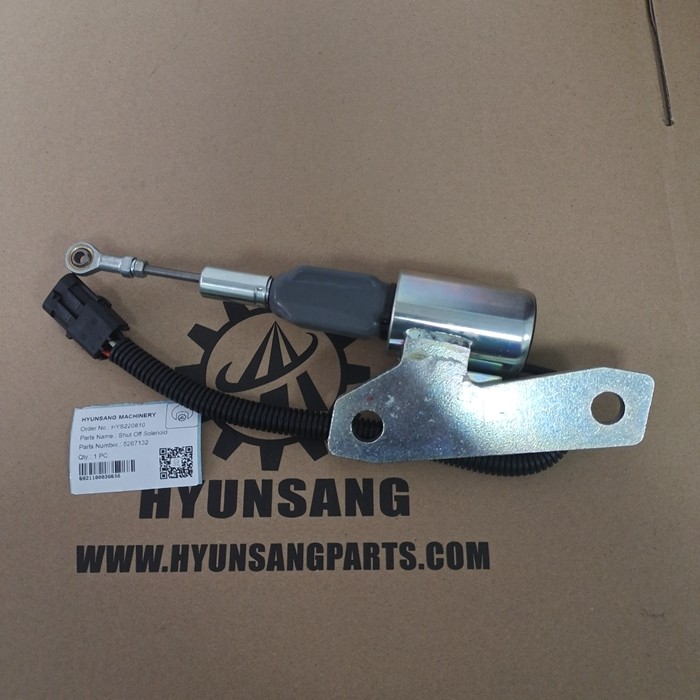 Diesel Parts Fuel Pump Shut Off Solenoid Valve 5267132 24V For Cummins 6BT