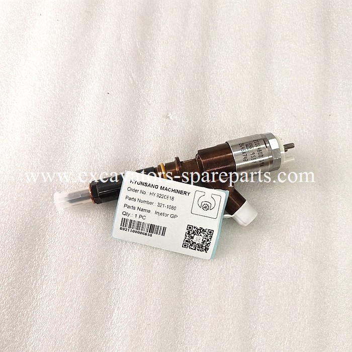 Excavator Engine Parts Injector GP 321-1080 3213600 3200690 For C6.6