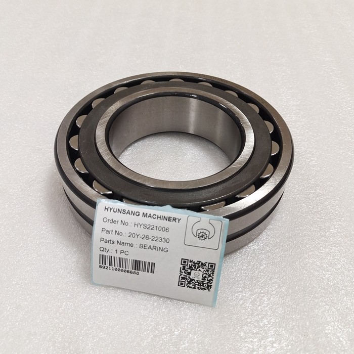 Excavator Bearing 20Y-26-22330 20Y2622330 20Y-26-22331 20Y-26-22430 For ...