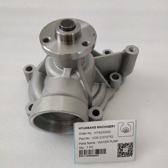 Wheel Loader Water Pump VOE 21072752 VOE21072752 For L50E L60E L60F ...