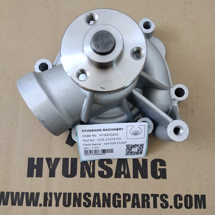 Wheel Loader Water Pump VOE 21072752 VOE21072752 For L50E L60E L60F ...