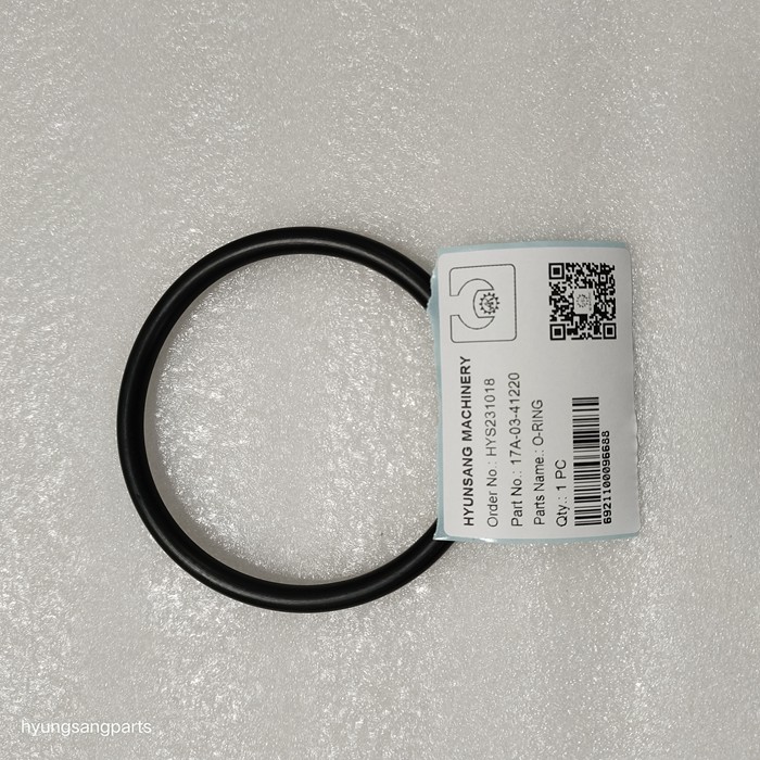Hyunsang Excavator Spare Parts O Ring 17A-03-41220 17A0341220 For D275A ...