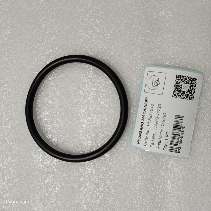 Hyunsang Excavator Spare Parts O Ring 17A-03-41220 17A0341220 For D275A ...