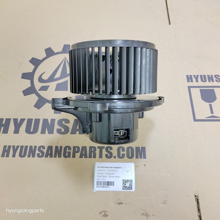 Excavator Parts 24V Blower Motor K1002206 K1033031 For DX230LC DX255LC-3