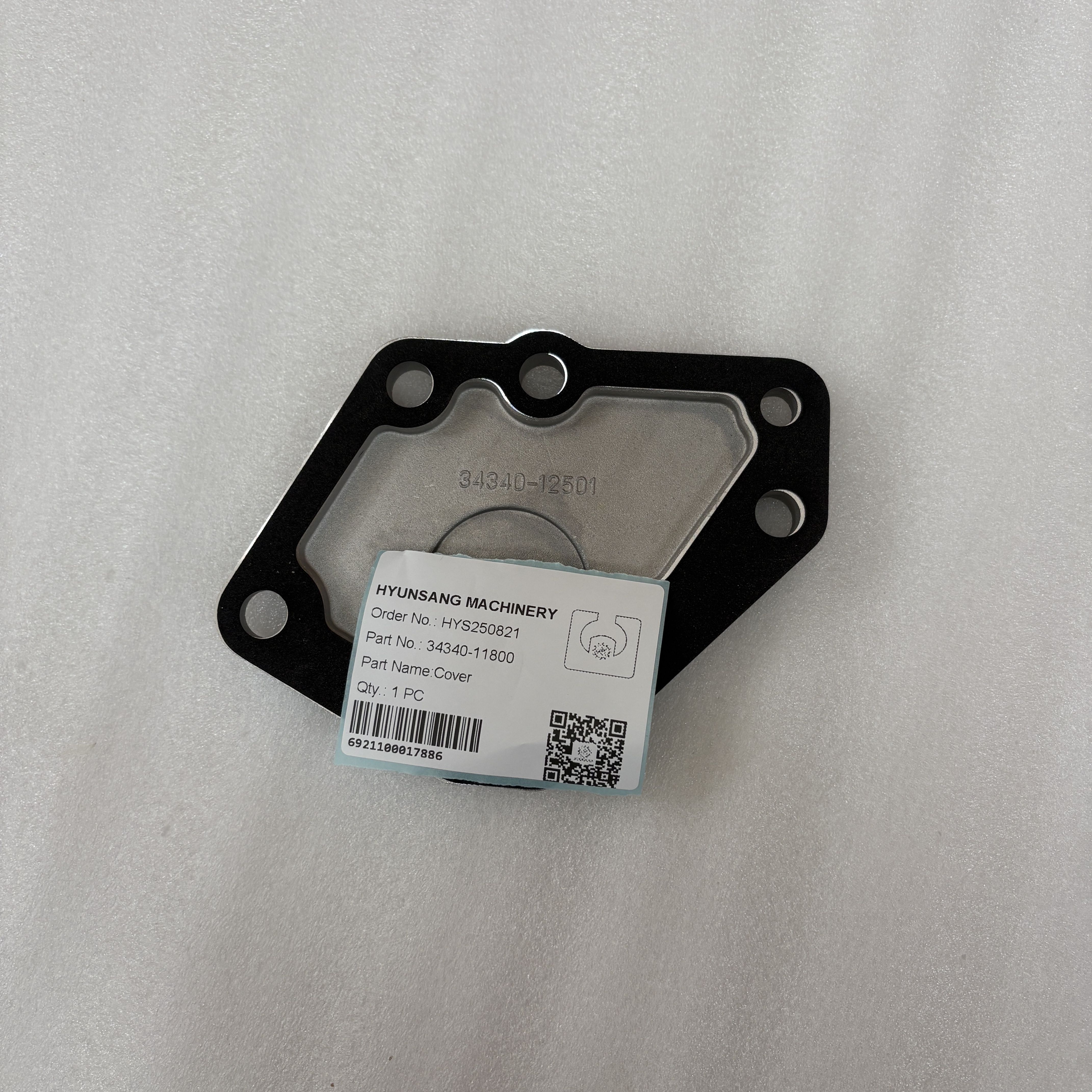 3066 Oil Filter Plate 34340-11800 6 Cylinder Diesel Engine