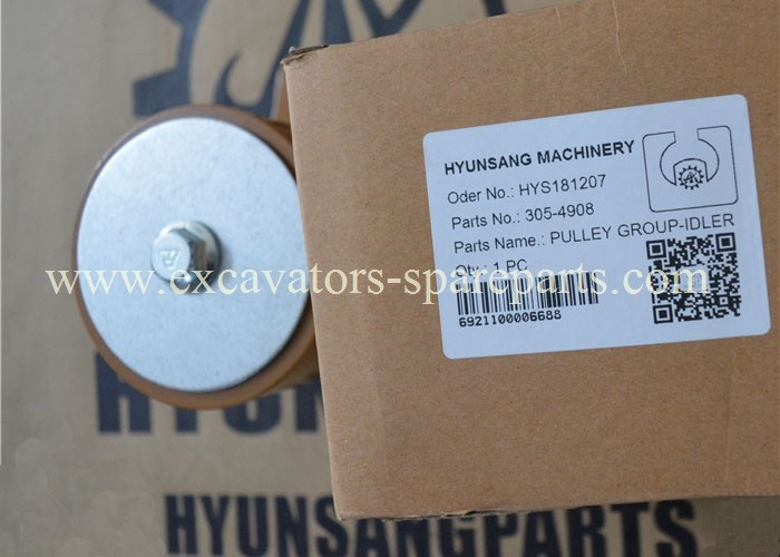 305-4908 3054908 Excavator Engine Pulley For Caterpillar CAT C6.4 E320D ...