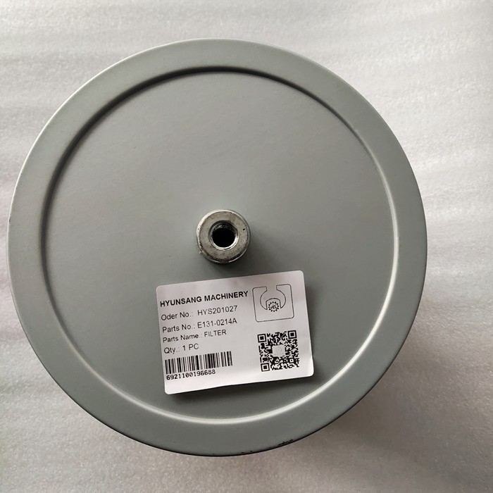 Filter E131-0214A E131-0214-A E1310214A Hyundai Excavator Spare Parts ...