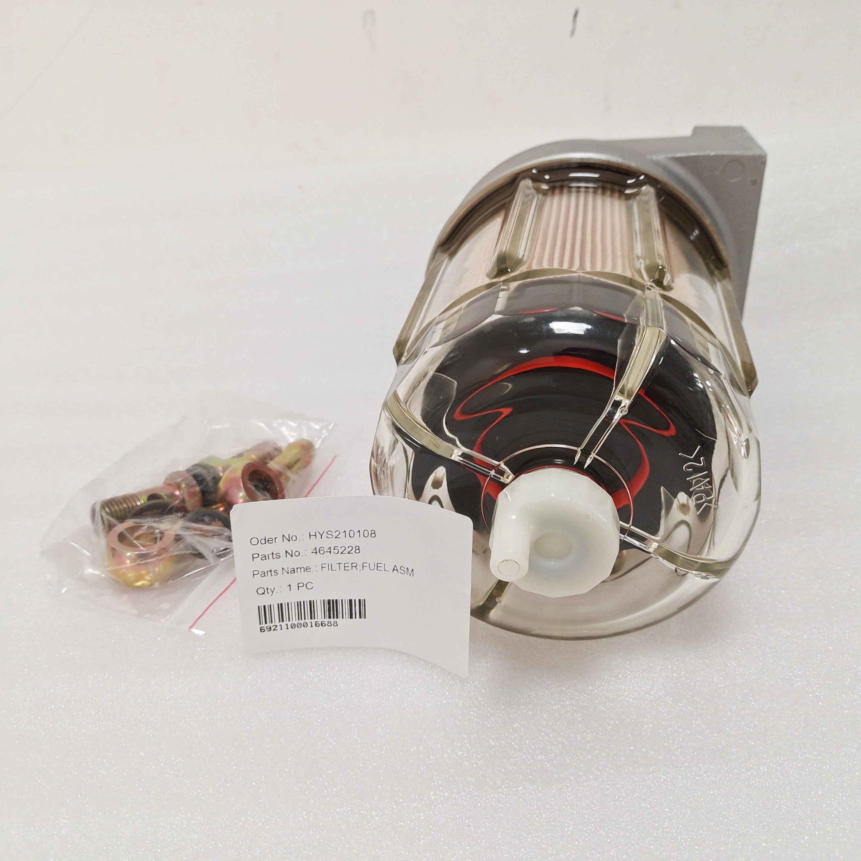 Filter ASM Fuel 8980742910 4645228 4445864 4676385 4679980 For Hitachi ...