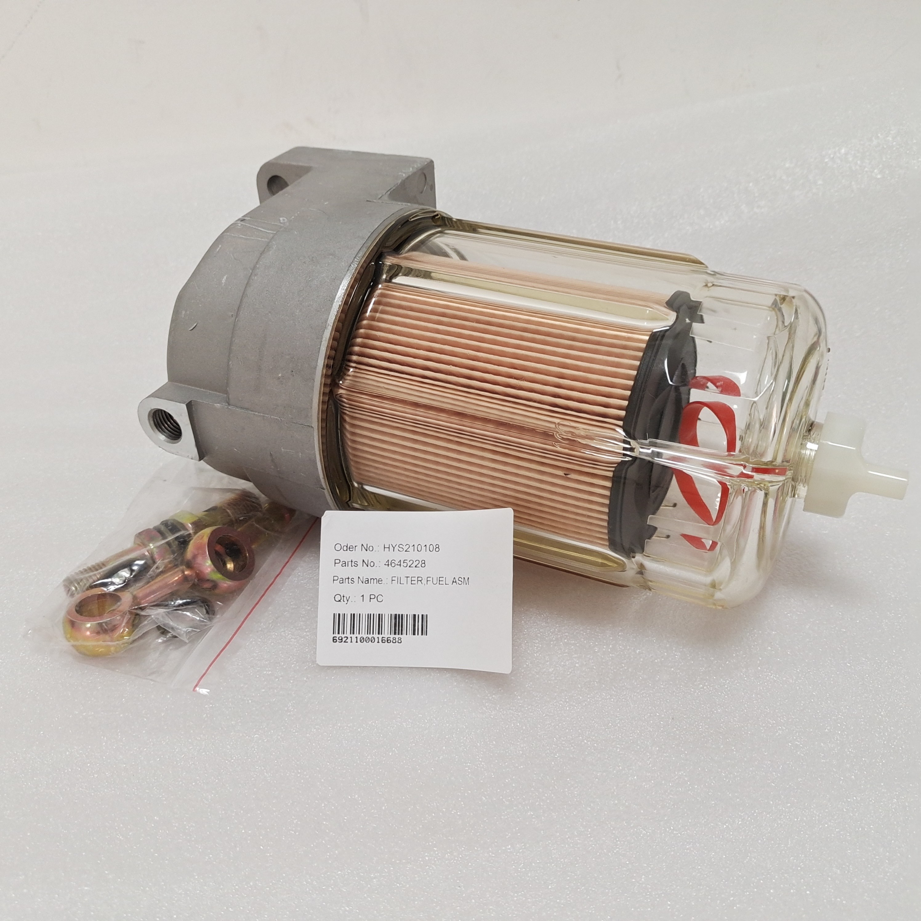 Filter ASM Fuel 8980742910 4645228 4445864 4676385 4679980 For Hitachi ...
