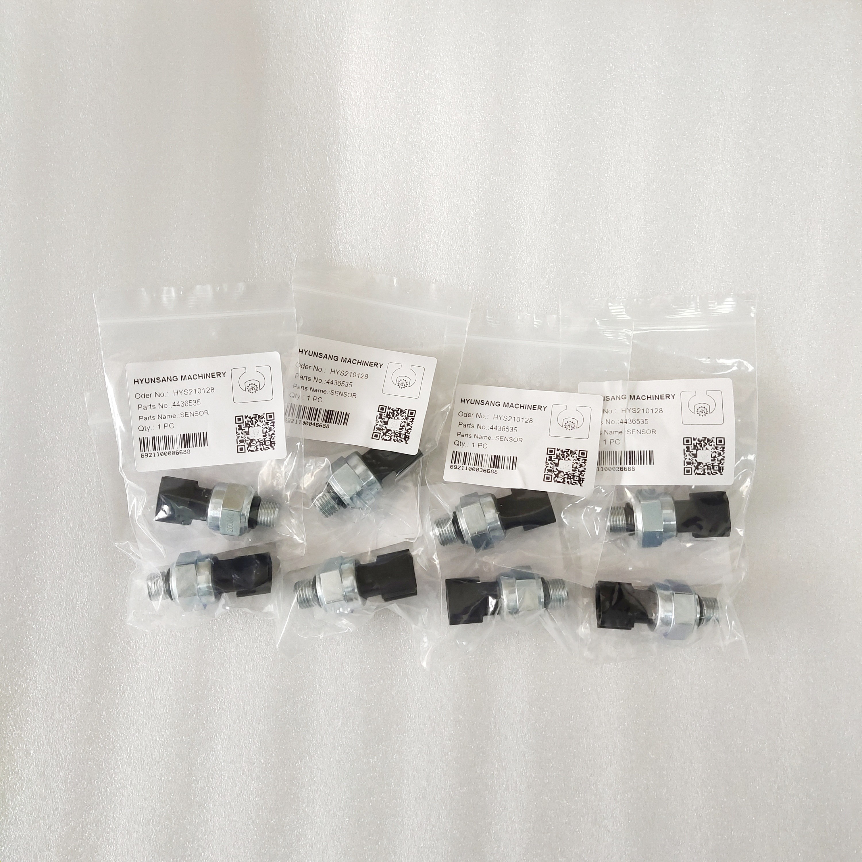 Pressure Sensor 4436535 4326876 4266902 4657940 For Hitachi Excavator ...