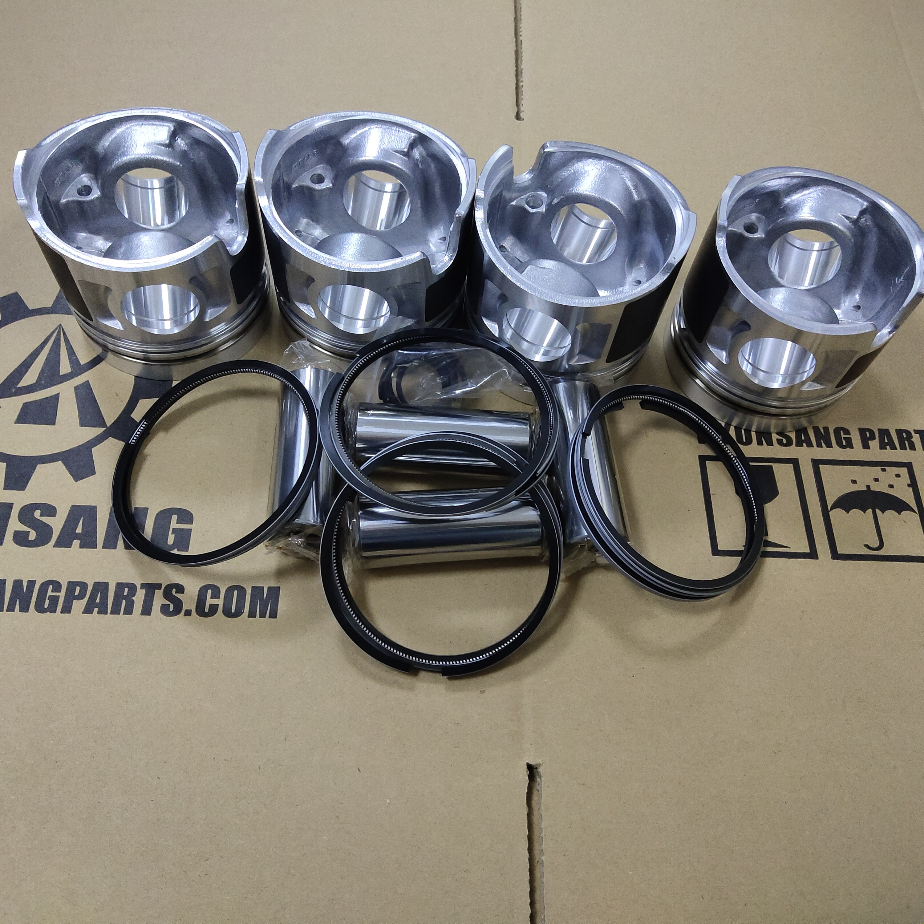 Hydraulic Pump Spare Parts Piston XJAF-02487 For Mitsubishi D04FD-TAA ...