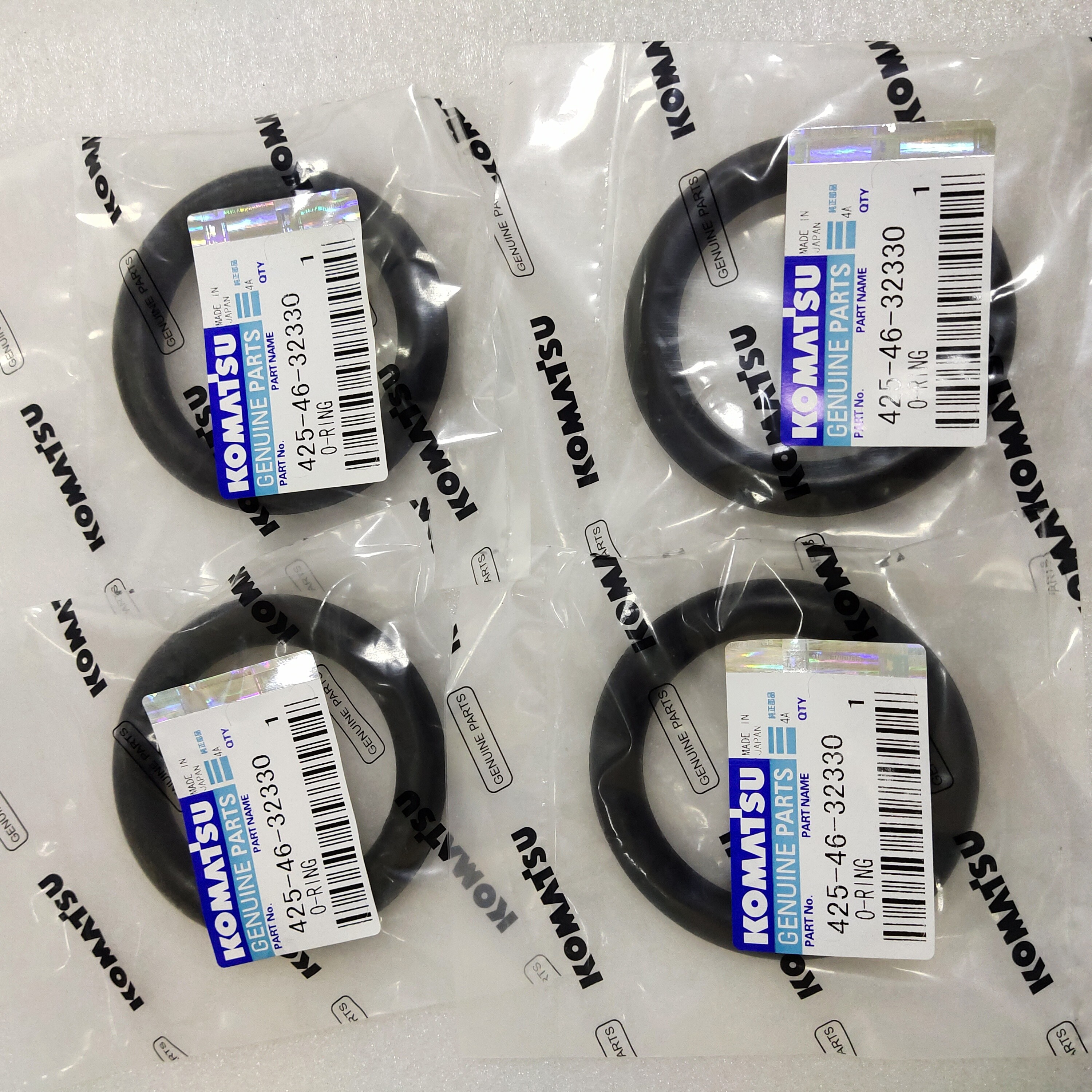 Genuine Komatsu Spare Parts O-Ring 425-46-32330 07000-12100 700-93 ...