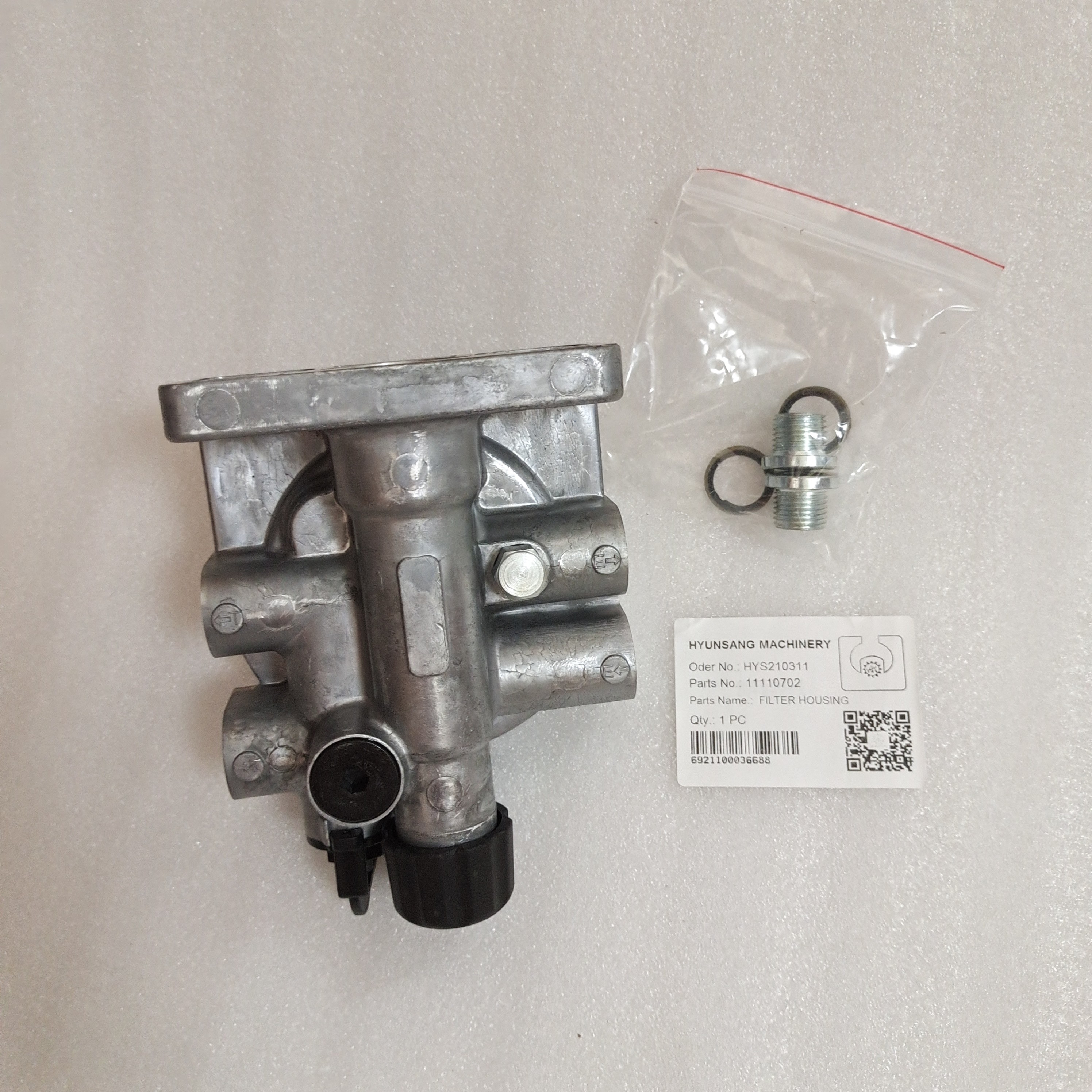 Filter Housing 11110702 VOE11110702 VOE8159975 For Excavator EC210 EC210C