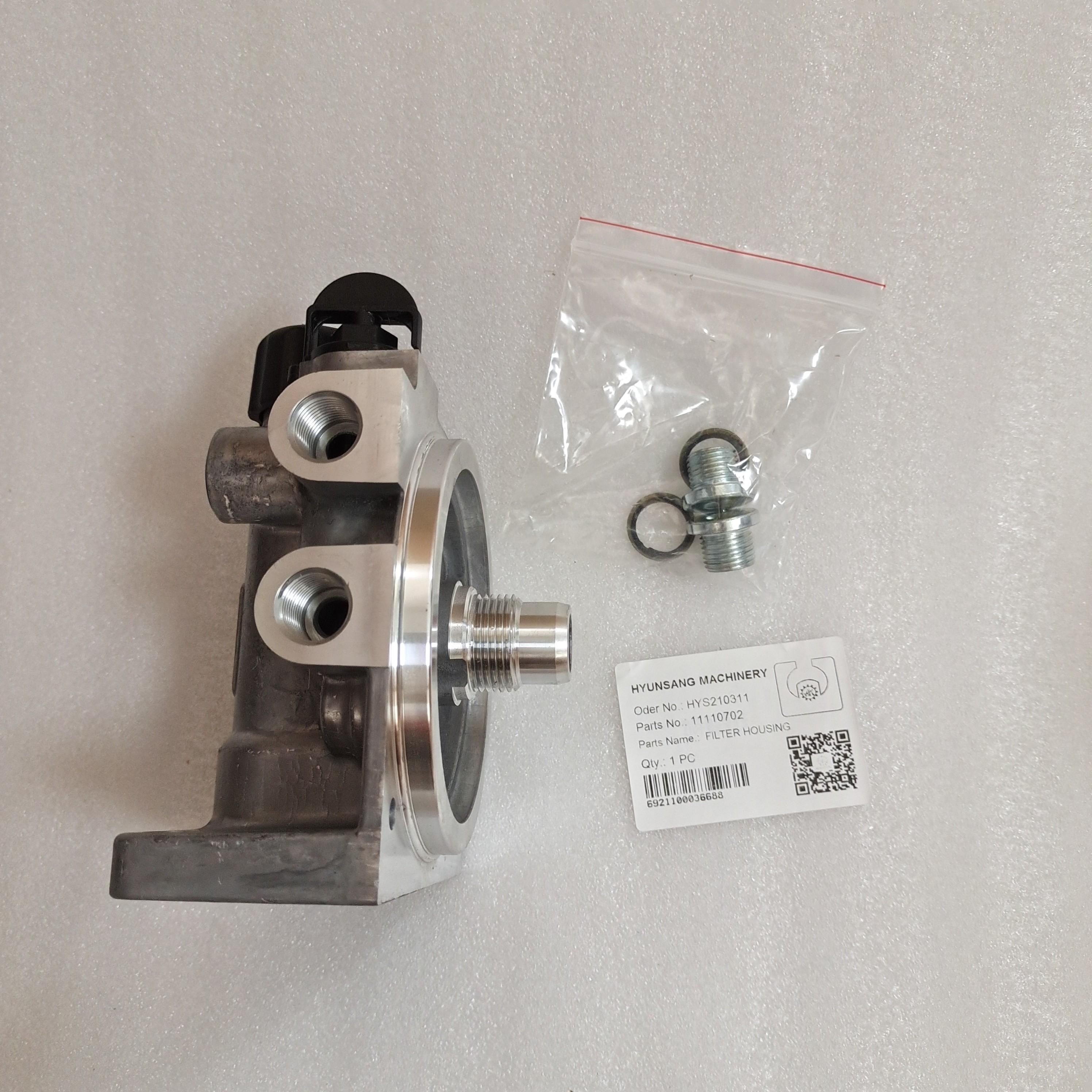 Filter Housing 11110702 VOE11110702 VOE8159975 For Excavator EC210 EC210C