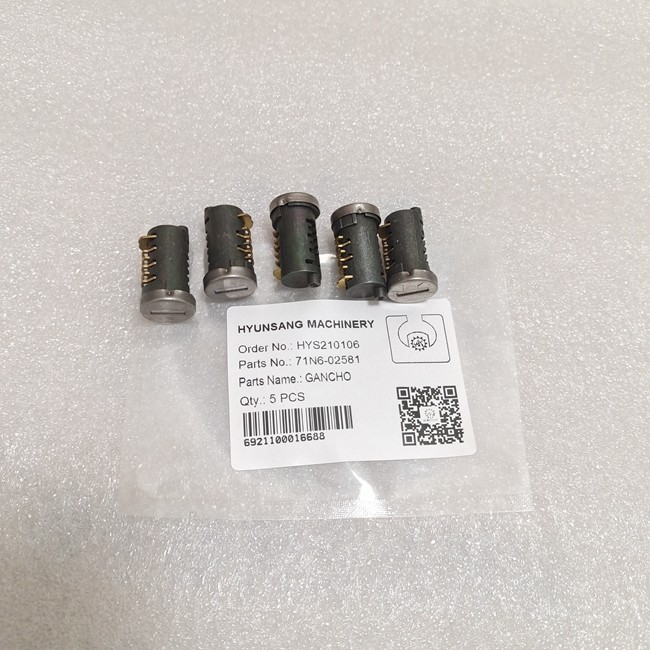 Excavator Parts Gancho 71N6-02581 71N6-02571 71Q6-23740 Fits Hyundai ...