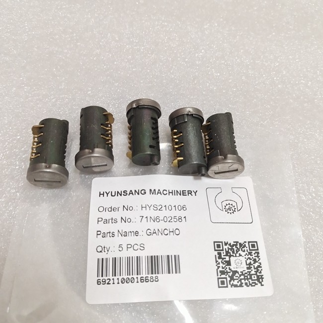 Excavator Parts Gancho 71N6-02581 71N6-02571 71Q6-23740 Fits Hyundai ...