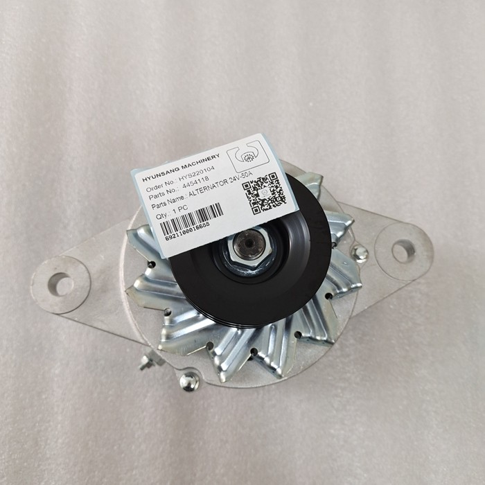 Excavator Electriacal Parts Alternator 24V-50A 4454118 4652325 4451456 ...