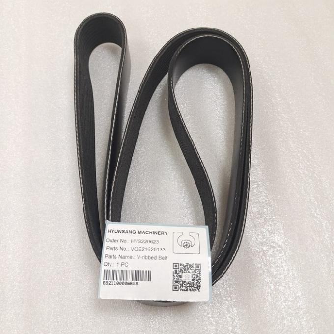 Excavator Parts V Ribbed Belt VOE21620133 VOE 21620133 21620133 For EC240
