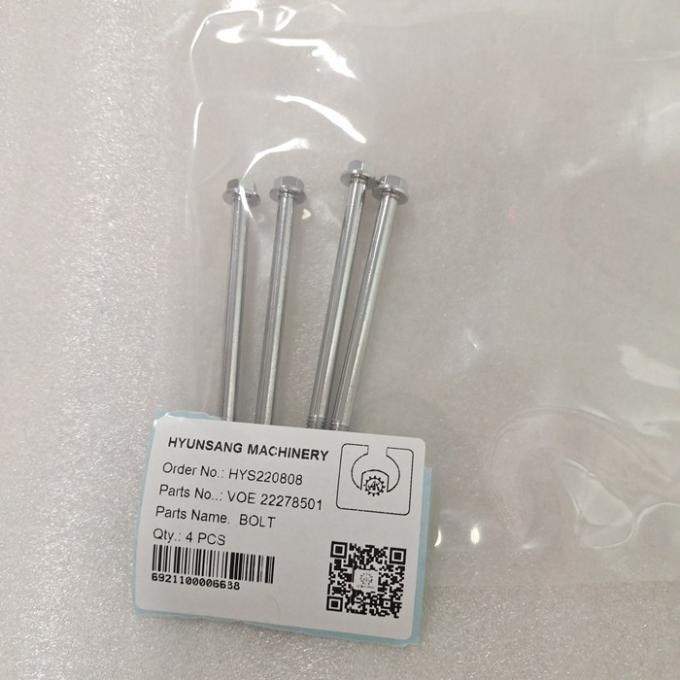Excavator Parts Bolt VOE22278501 VOE 22278501 Hexagon Screw For EC200D ...